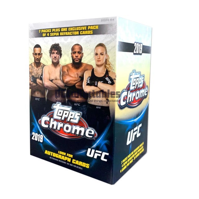 2019 UFC Factory Sealed & Unsearched Trading Card Boxes & Packs ...