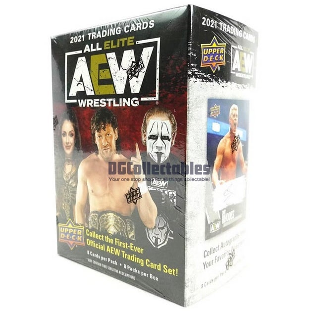 2021 WWE AEW Wrestling Factory Sealed & Unsearched Trading Card Boxes ...