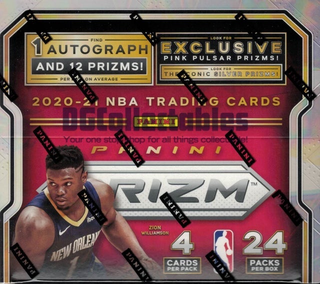 2020-21 NBA Factory Sealed & Unsearched Trading Card Boxes & Packs ...